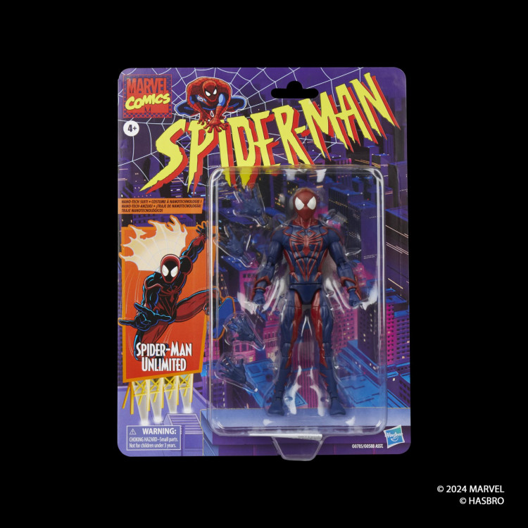 Marvel Legends 2025 Spider-Man Unlimited – Spider-Man: Retro Collection ...