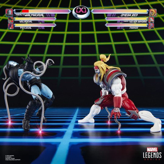 Marvel Legends 2025 War Machine vs Omega Red – Marvel Vs Capcom – Walmart